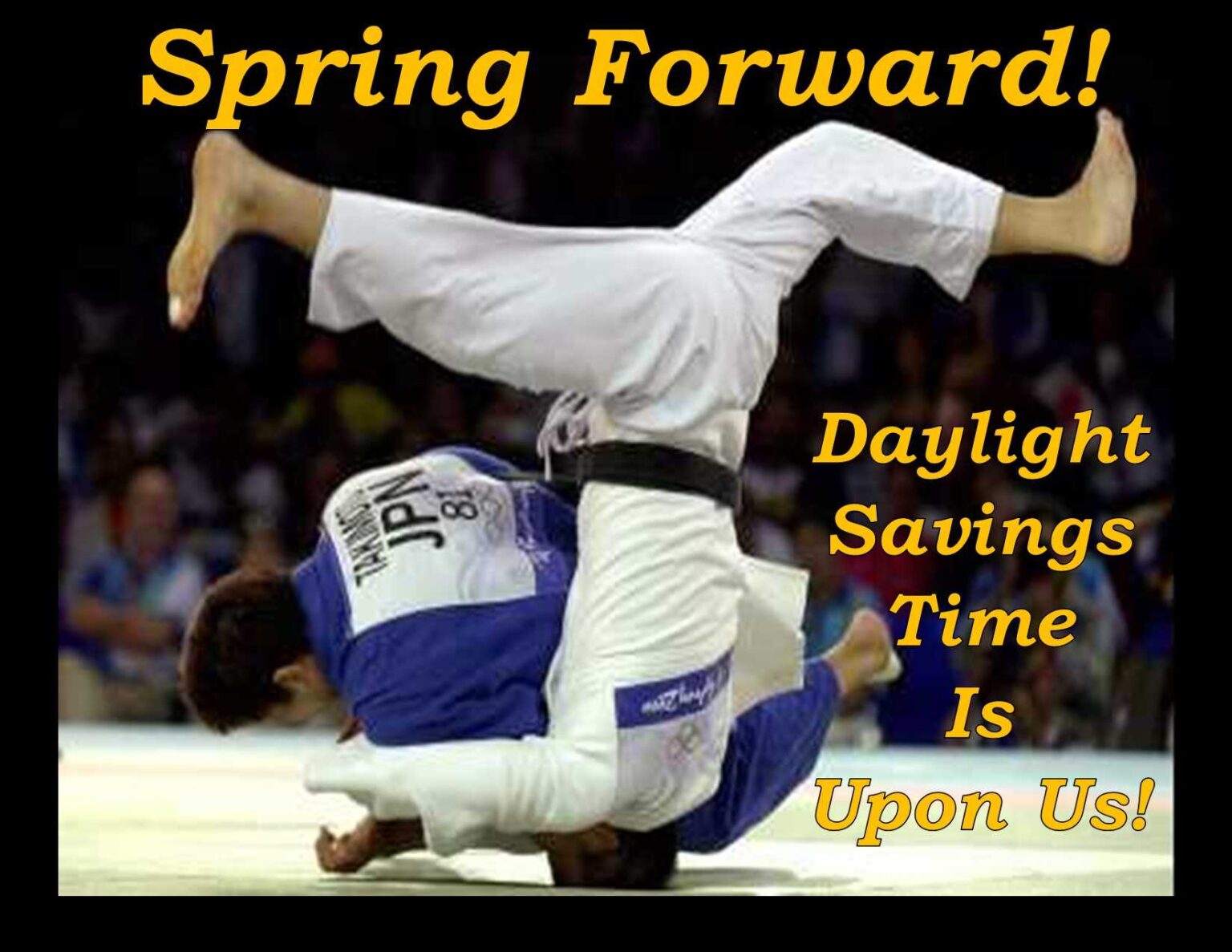 Spring Forward: Sunday, 3/10 - Broadway Family Karate
